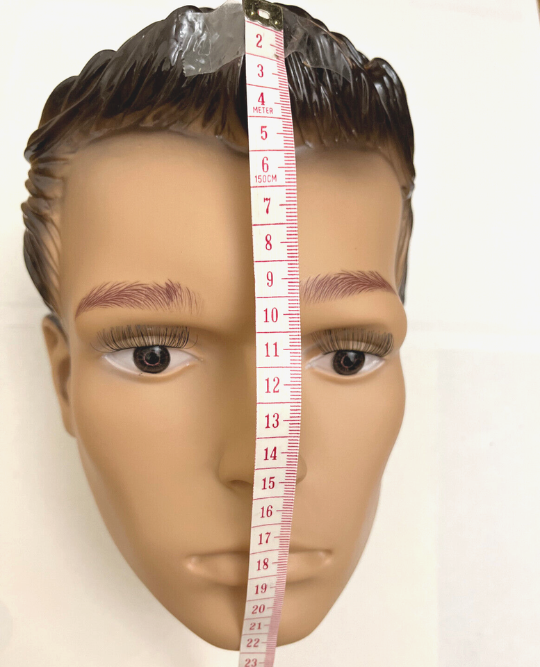 Male head for displaying full body mannequins, Life size head (no neck ...