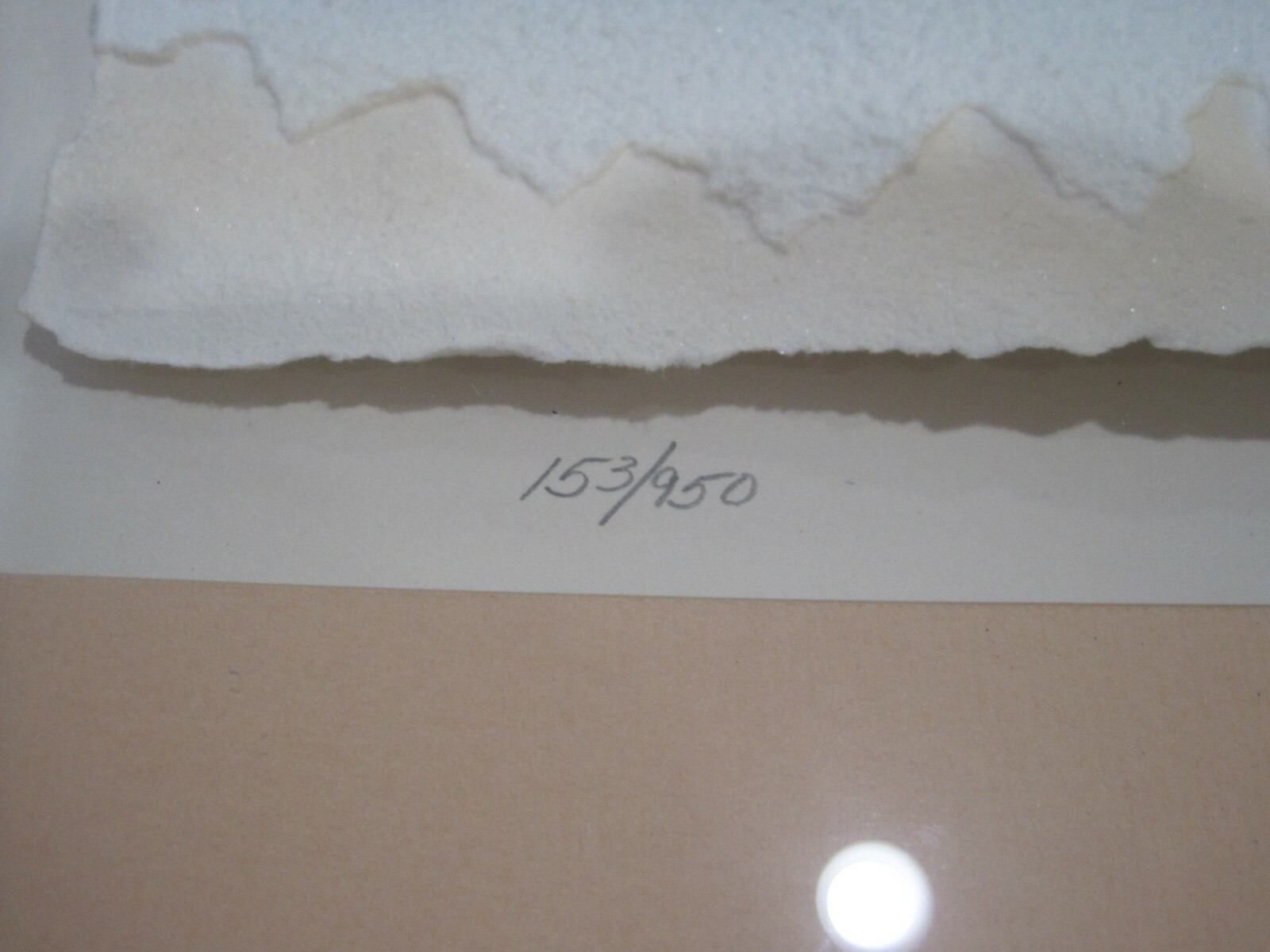 Wess "Seashore" LE 153/950 Hand Cast Paper Art 21x42" with COA | eBay