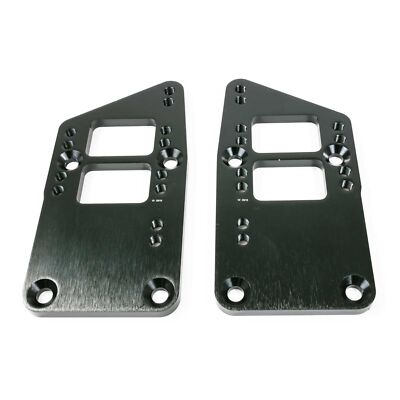 Billet LS Engine Mounts LS Swap Kit Motor Mount Adapter Plates Black ...