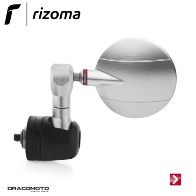 YAMAHA YZF R1 2006-2007 Rearview mirror Spy-R RIZOMA BS185A Silver ...