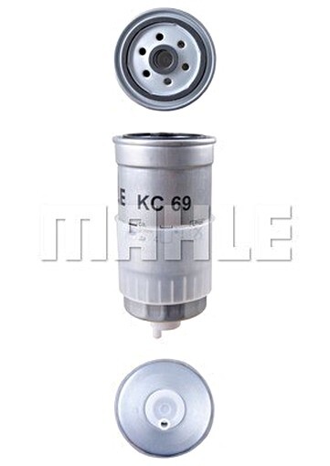 MAHLE Kraftstofffilter Für AUDI VW VOLVO 100 Avant 80 90 A4 A6 Bora 850 ...