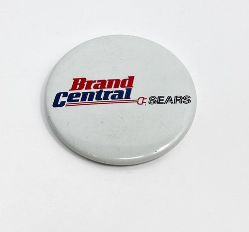 Sears Brand Central Logo Pin Pinback ca.1980s Advertising Nostalgia A2 ...