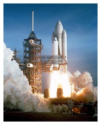 COLUMBIA SPACE SHUTTLE STS-1 FIRST LAUNCH PORTRAIT 1981 8X10 NASA PHOTO ...