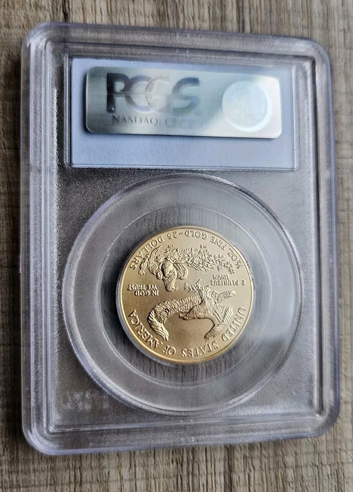 2004 $25 GOLD AMERICAN EAGLE PCGS MS 70 COIN | eBay