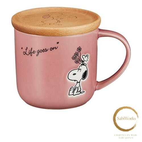 New PEANUTS PEANUTS Snoopy Mug Seasonal Design Red with Coaster SN611 ...