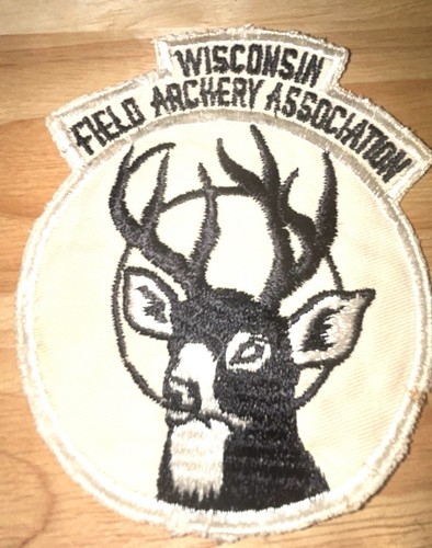 Vintage National Field Archery Association NFAA Big 5” Embroidered ...