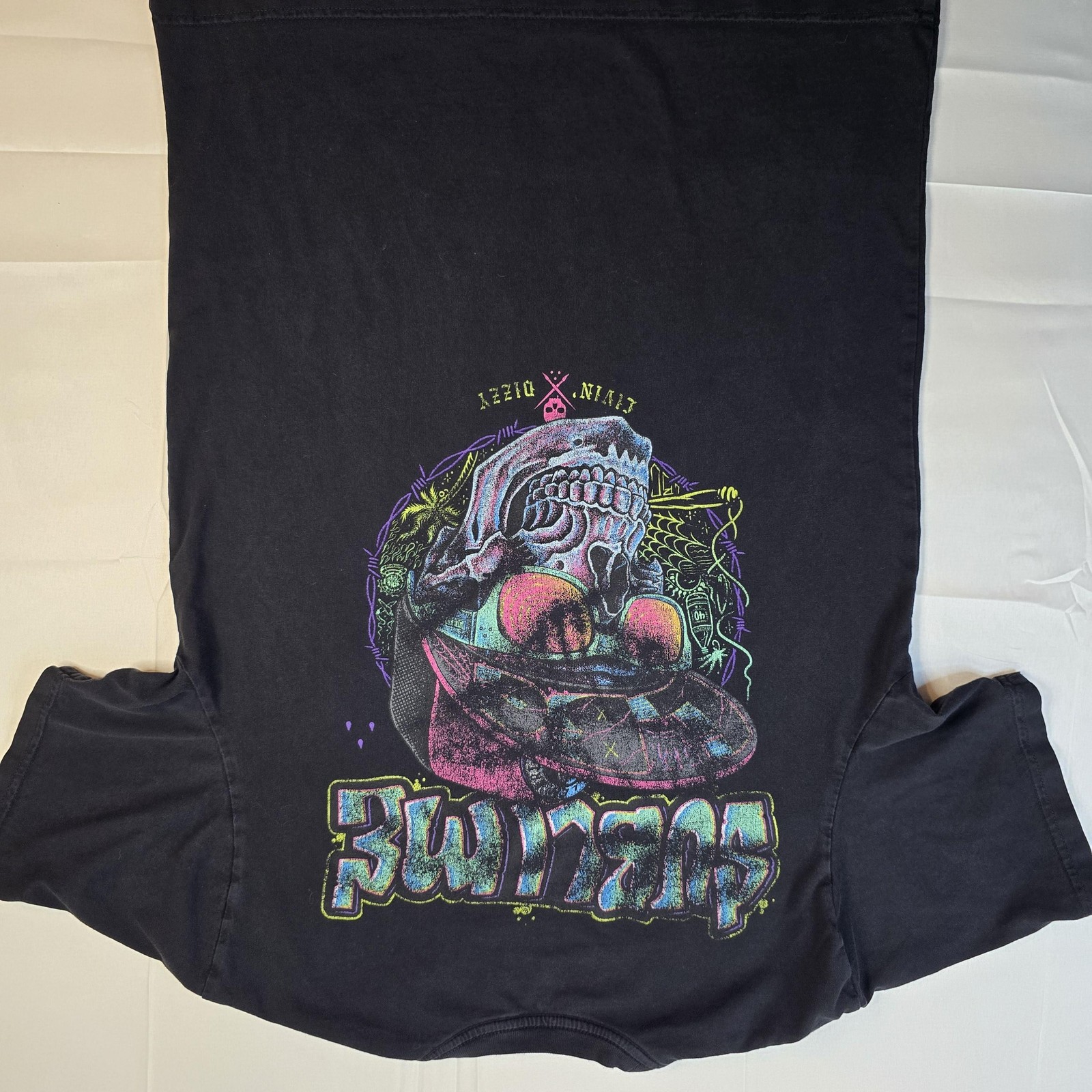 Sullen X Sublime Shirt Mens Medium Black Graphic Skull Tee Tattoo Art ...
