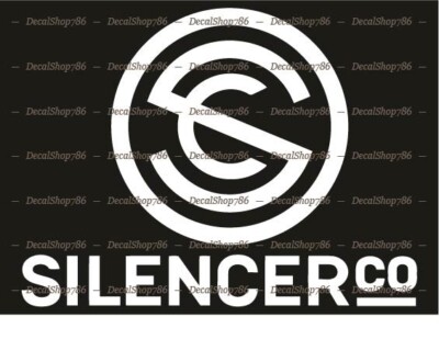 SilencerCo - Firearm Silencer - Car/SUV/Truck Vinyl Die-Cut Peel N ...