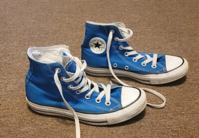 Vintage Rare Converse Chuck Taylor All-Star Blue High Top Shoes Men’s ...