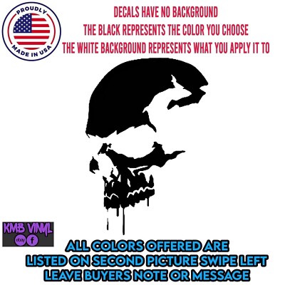 Car window decal truck outdoor sticker evil wicked cool death skull | eBay