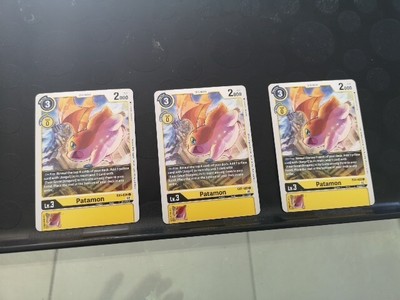 Patamon *3 Carte Digimon Ex3-028 | eBay