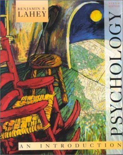 Psychology : An Introduction by Benjamin B. Lahey (1997, Hardcover) for ...