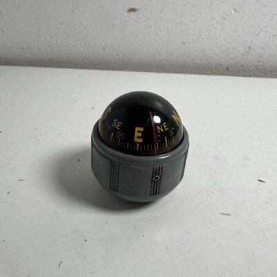 Vintage 1960s Airguide Chicago Marine Boat Black Gray Spherical Mobile ...