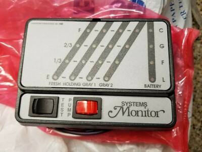 KIB K28 MONITOR PANEL SYSTEM 4 TANKS BATTERY TEST SWITCH PUMP SWITCH | eBay