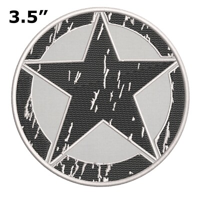 Oscar Mike Patch Embroidered Iron-On Tactical Applique Military Phrase ...