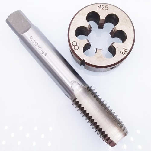 HSS M25 x 3mm Tap & M25 x 3.0mm Die Metric Thread Right Hand | eBay