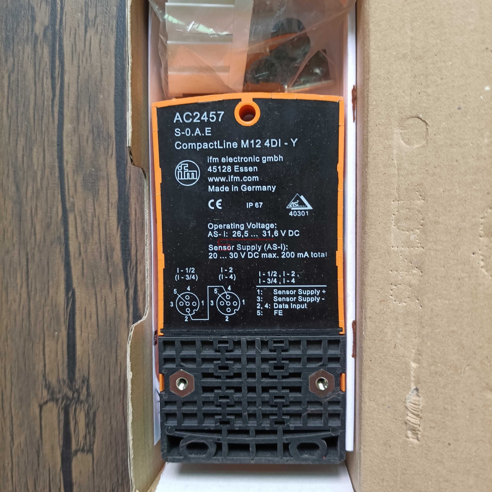 1PC New IFM AC2457 pressure sensor | eBay