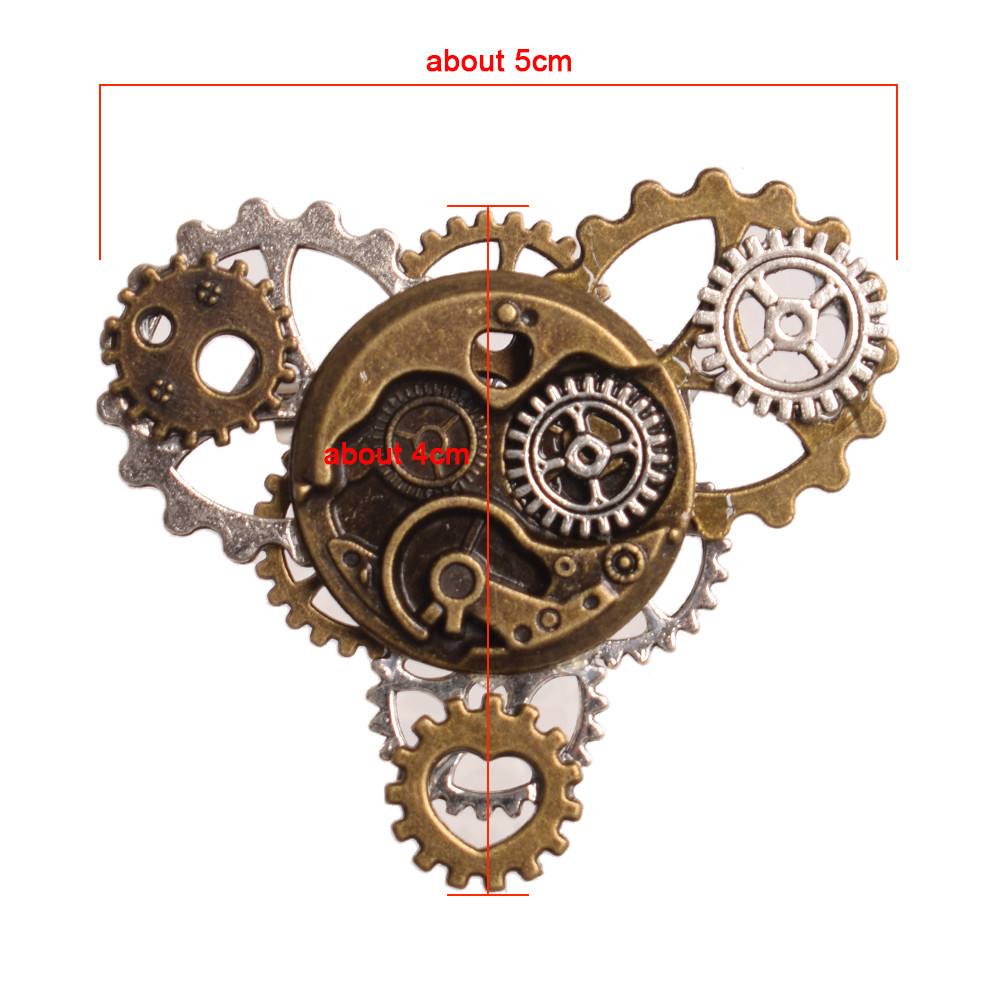 1pc Watch Movement Lapel Pin Badge Gear Brooch Collar Pin Steampunk Pin ...
