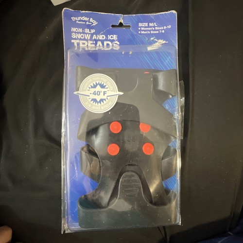 Winter Snow Ice Treads Unisex Non Slip Grips Cleats Women Sizes 8-10 ...