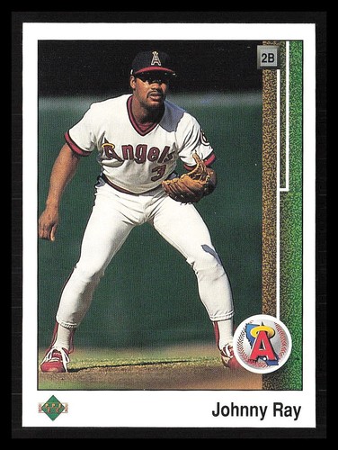 Johnny Ray 1989 Upper Deck #481 California Angels | eBay