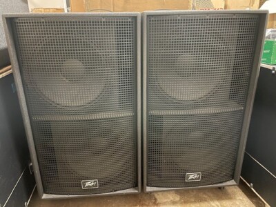 2 - Peavey Versarray 218 - High Power - 18" Lo Max Subwoofers - Heavy ...