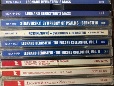 Bulk lot of CBS/SONY Classical CDs (Orchestral Bernstein) As Pictured ...