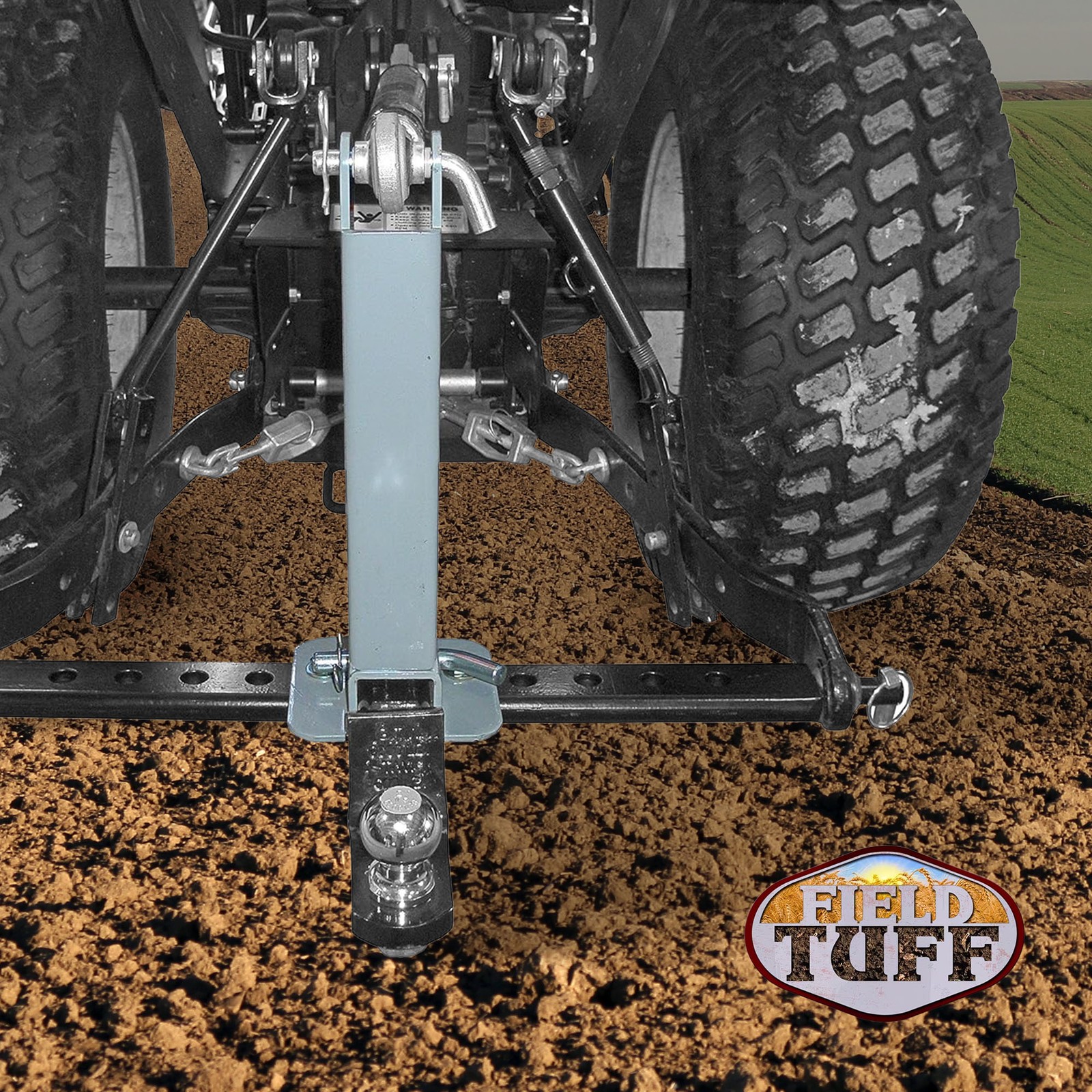 Field Tuff FTF-03DBRM Farm Tractor Drawbar Stabilizer & Trailer Mover ...