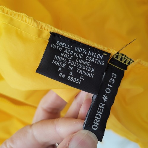 Super Bowl XXXV Tri-Mountain Event Staff Windbreaker Jacket Yellow 2XL ...