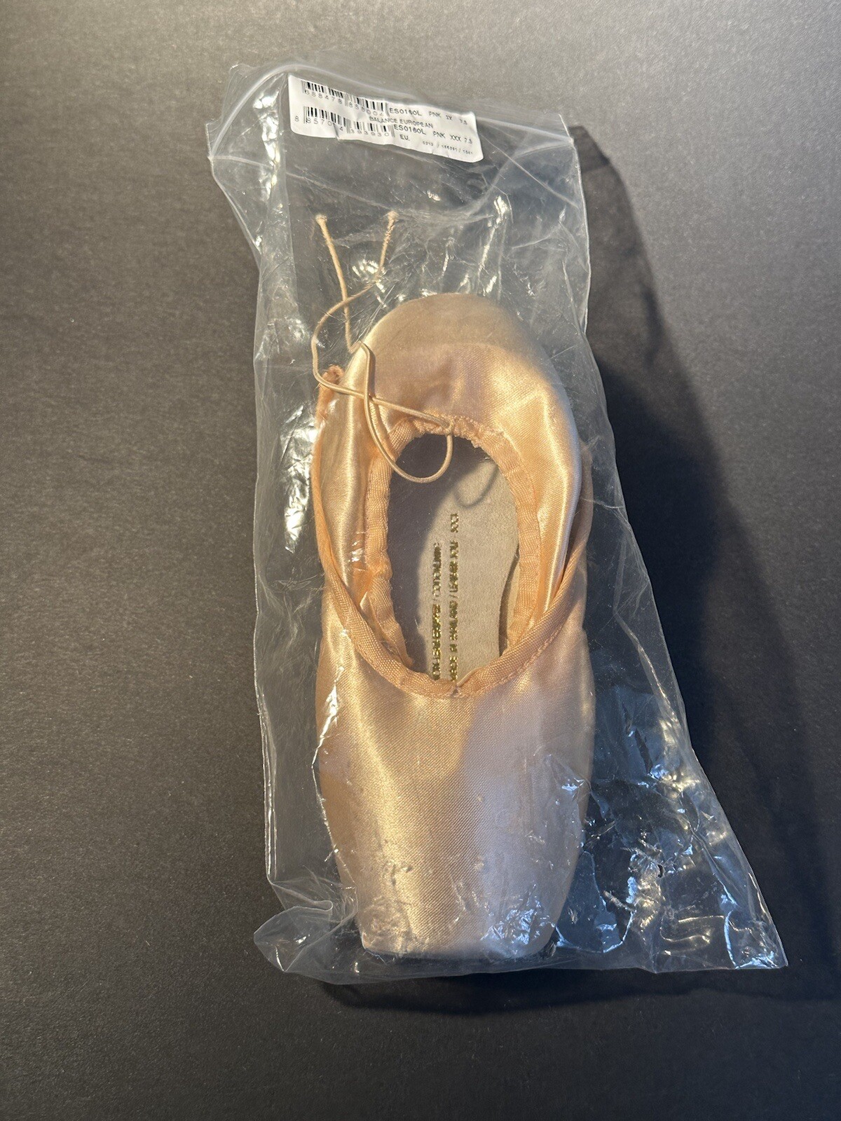 BLOCH Womens Balance European ESO 160L 3X Pink Toe Shoe Sz 7.5(10 USA ...