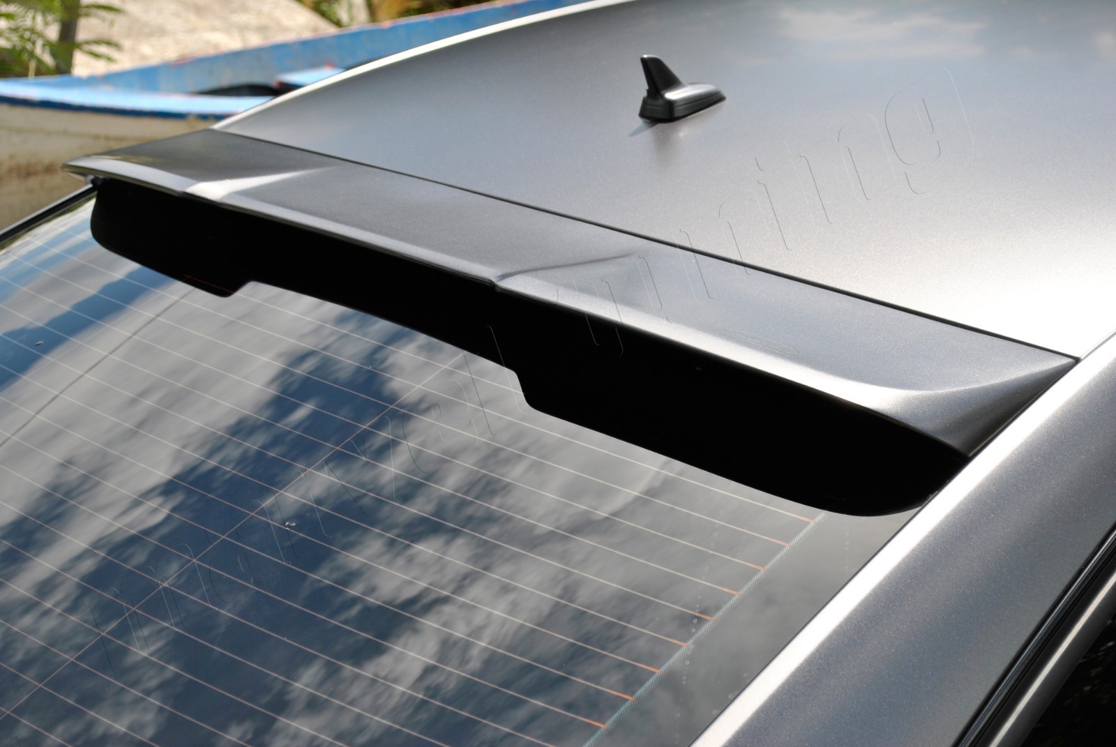 AUDI A6 C6 4F 04-12 SALOON SEDAN REAR WINDOW SPOILER SUN GUARD | eBay