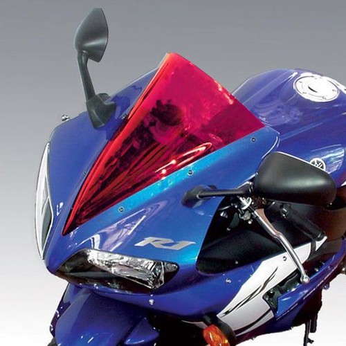 Isotta double bubble red windscreen Yamaha YZF R1 2002-2003 | eBay