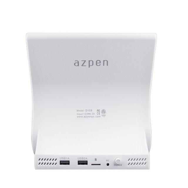 Azpen Dockall D108 Fast Wireless Charging Bluetooth Speaker Gray for ...