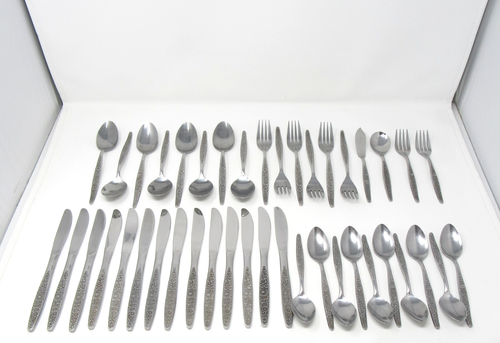 Interpur Jardinera Daisy Stainless Flatware Lot of 42 Japan Forks ...