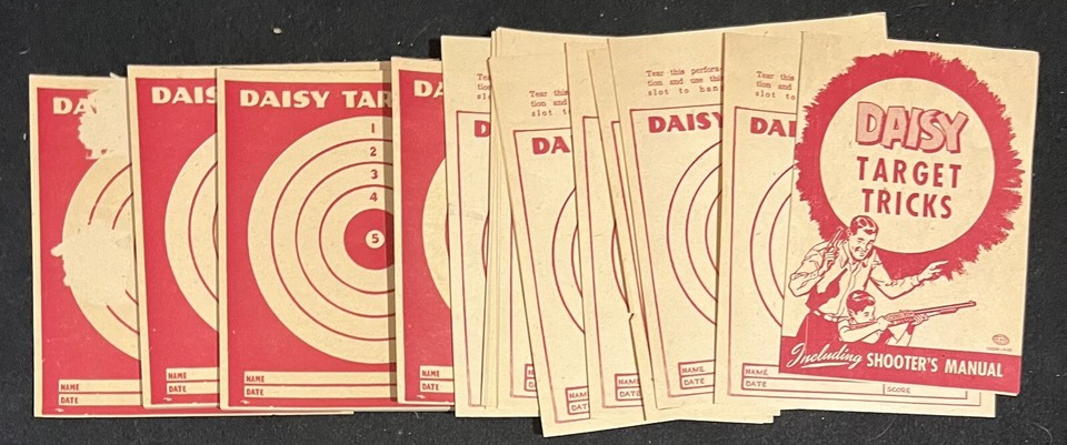 Vintage Daisy 118 Targeteer Special BB Pistol - Box, BBS, Button ...