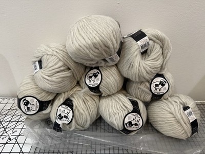 Lot of 9 Hobbii Happy Sheep Woolpower Big 02 Light Grey 100g Skeins ...