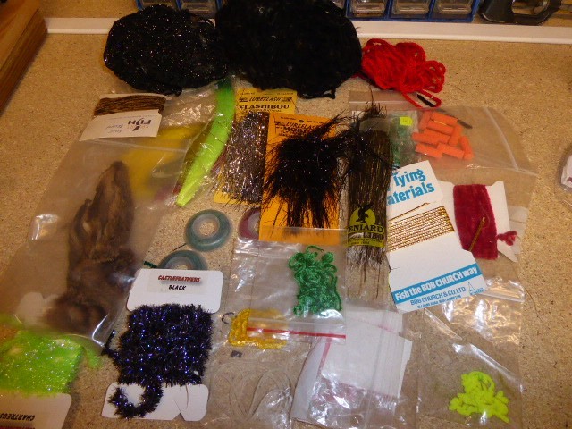 Fly tying job lot, including Orvis station, vices, tools , accessories ...