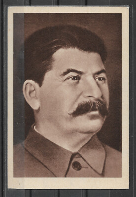 Postcard Joseph Stalin, Soviet Leader & General Secretary ...