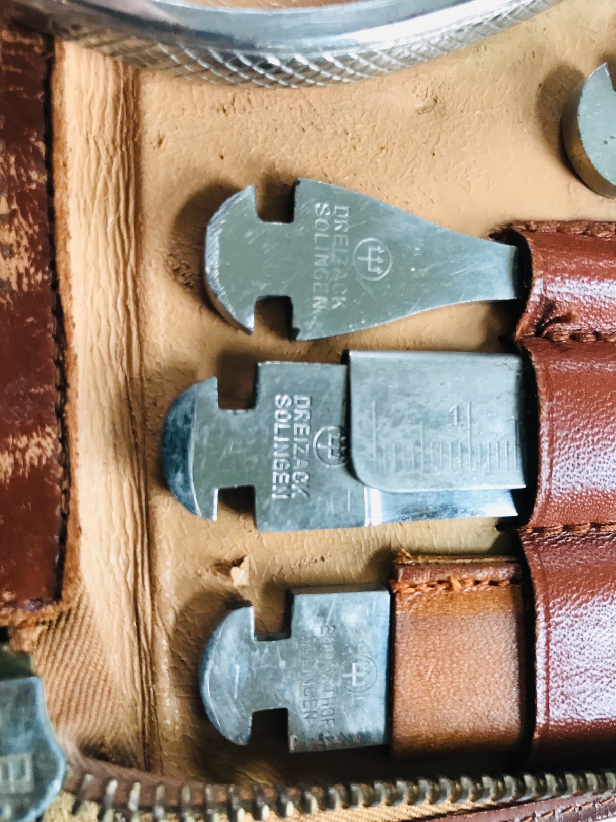 Wusthof Dreizack Solingen vintage pocket knife interchangeable tool kit ...