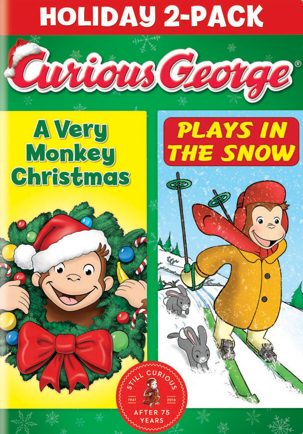 Curious George Holiday 2-Pack: A Very Monkey Christmas/Curious George ...