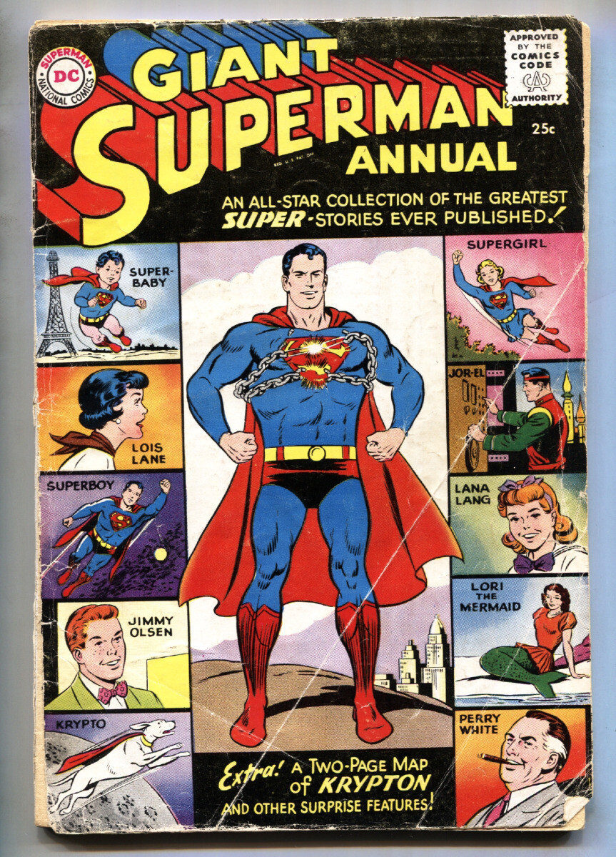 Superman Annual #1 1960 - DC -P - Comic Book | eBay
