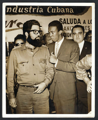 CUBA CUBAN COMMANDER POSING UNIFORM VTG 1960 PHOTO | eBay