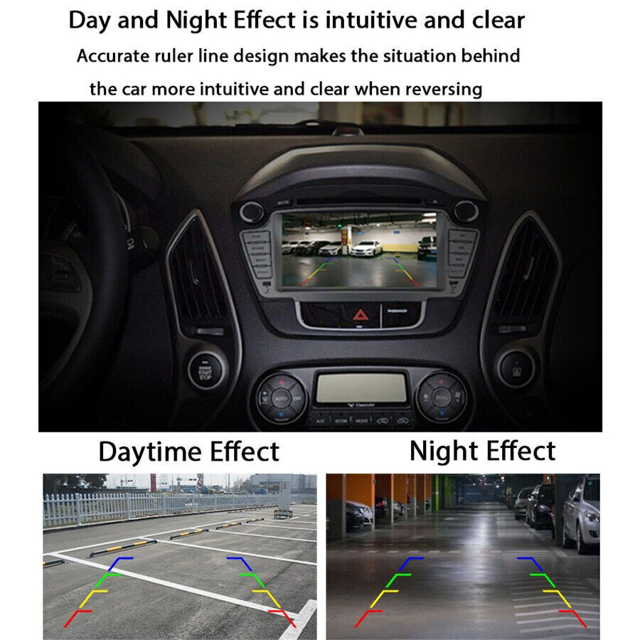 Rear View Reverse Backup Camera For 08-10 Ford Fiesta Kuga S-Max Focus ...