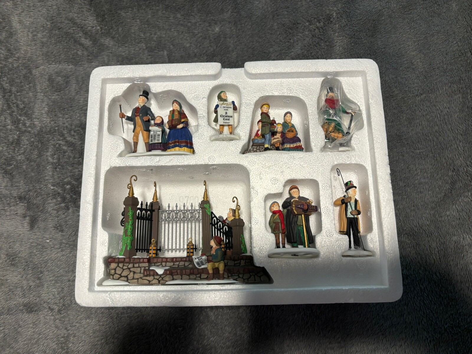 Dept 56 Dickens Village A Christmas Carol Reading by Charles Dickens ...