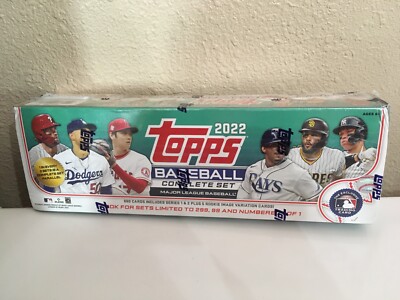 2022 Topps Baseball Complete Set Green Box_New Sealed_*Guaranteed ...