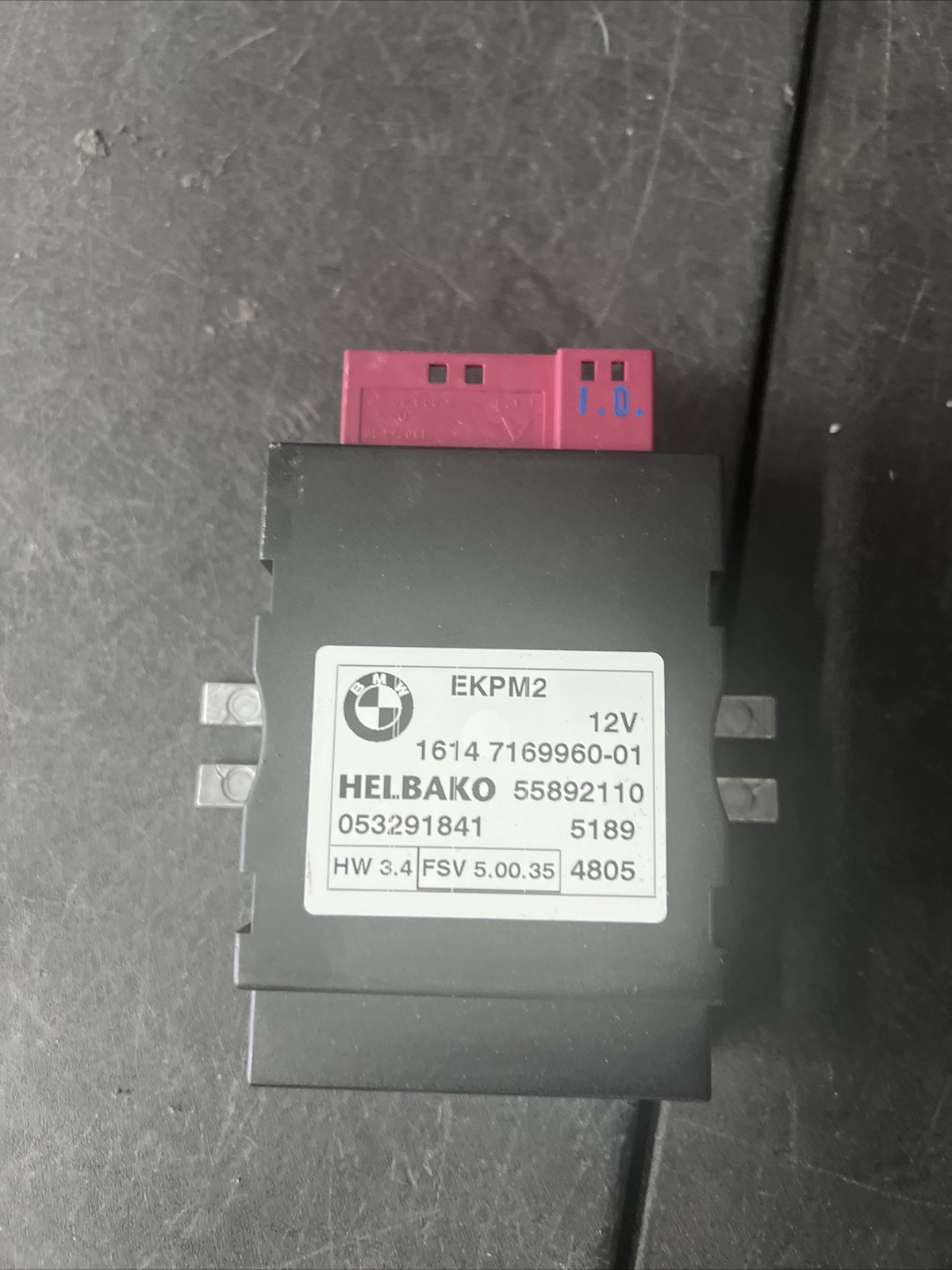 2006 bmw 530i E60 EKP Fuel Pump Control Module EKPM2 OEM | eBay