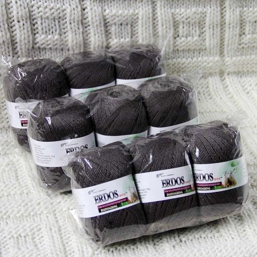 Sale 9 Ballsx50gr LACE Rugs Acrylic Wool Cashmere Hand Crochet Knitting ...