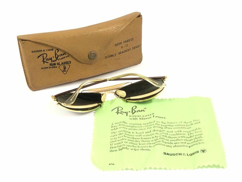 Vintage Ray Ban Double Gradient Mirrored Sunglasses Vintage Ray Ban