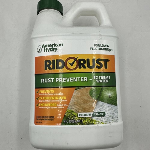 American Hydro Systems RR2 RID O Rust Stain Preventer in Extreme Water ...