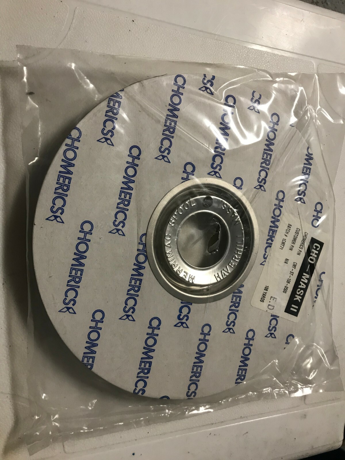 108 YARD Parker Chomerics CHO-MASK II Conductive Foil Tape with Peel ...