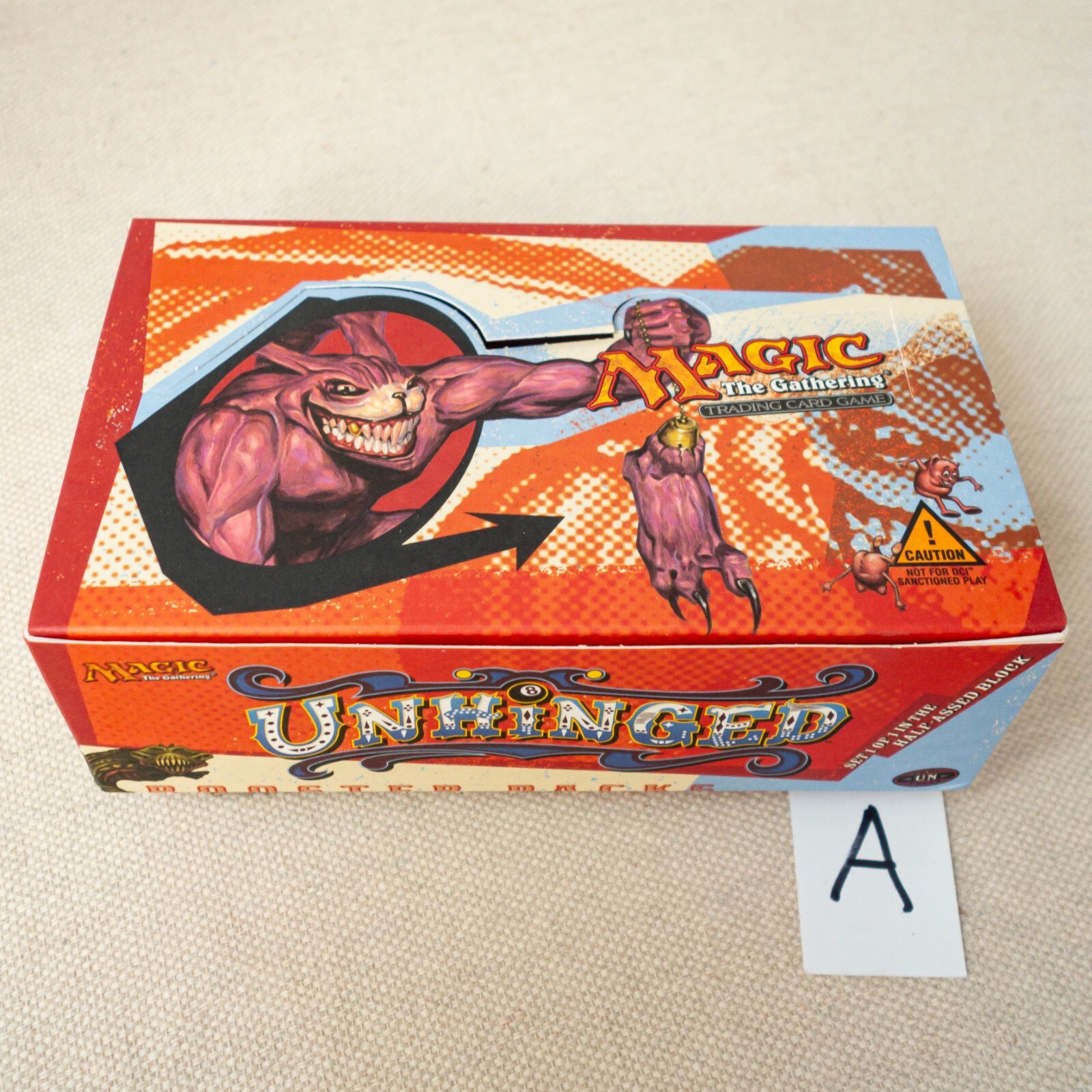 MTG: Magic the Gathering Empty UNHINGED Booster Box 2004 - No Packs ...